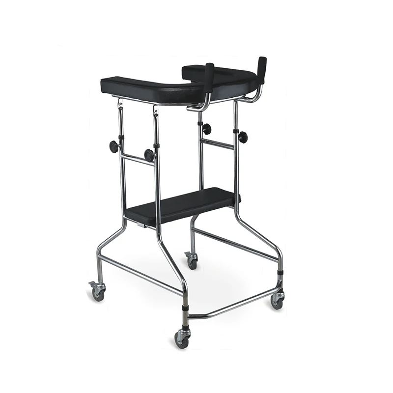 Standing Frame Walker Wheeled Gutter Frame Walker Wth Seat - Buy ...