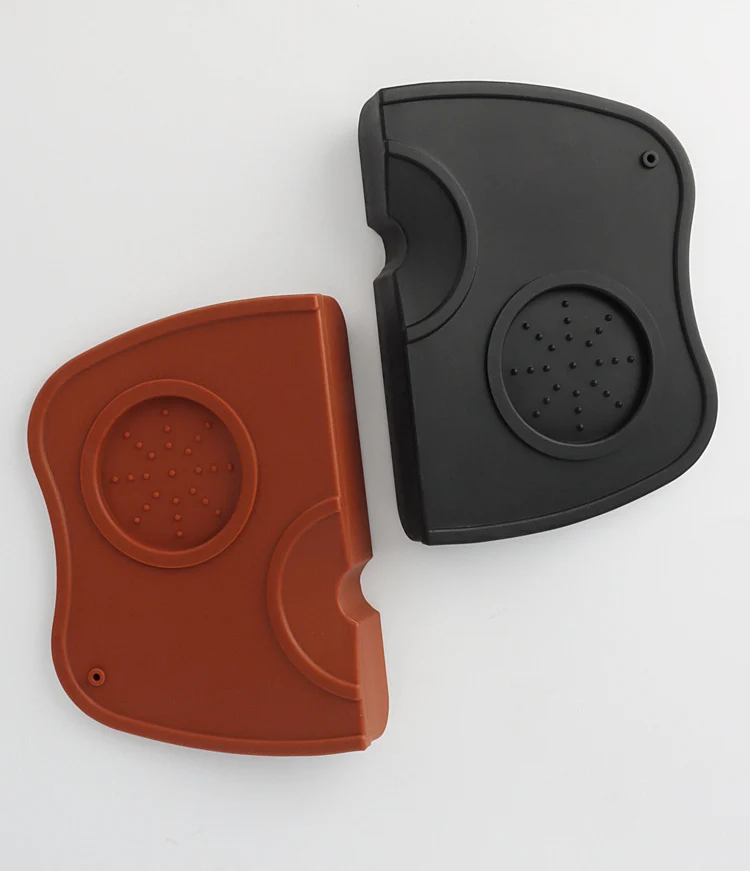 Anti Slip Compression Corner Pad Silicone Coffee Tamper Mat Espresso ...