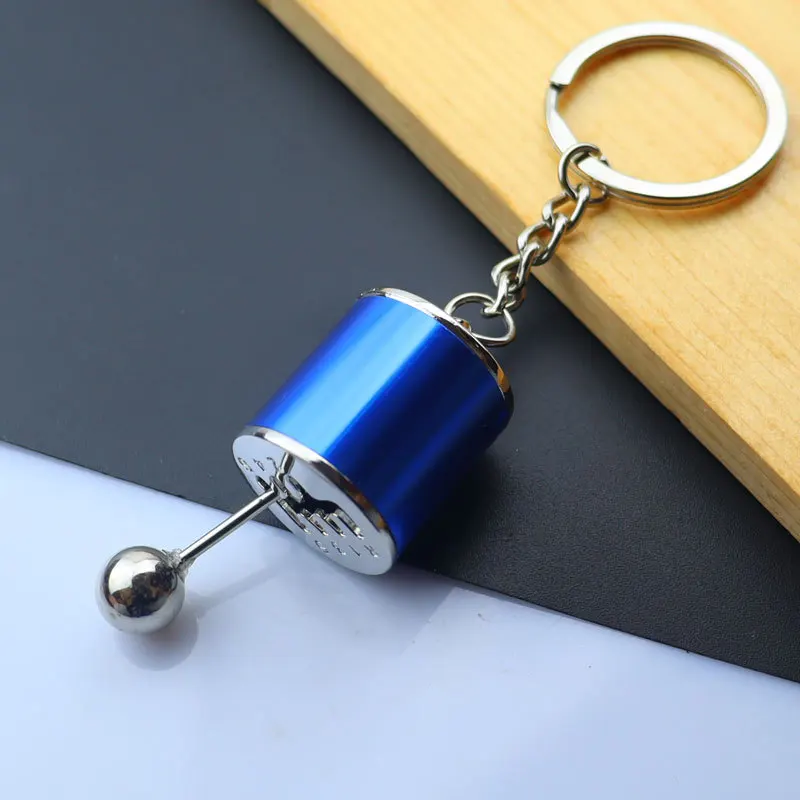 Free Sample Customized Metal Car Gear Box Gear Shifter Keychain
