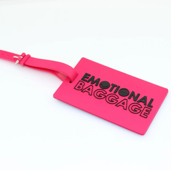 Promotional Silicone Luggage Tag Soft Pvc Rubber Baggage Tags - Buy ...