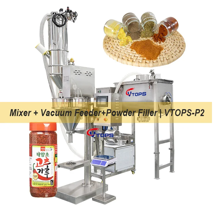 High Efficiency Fertilizer Powder Dosing Filling Machine Detergent ...