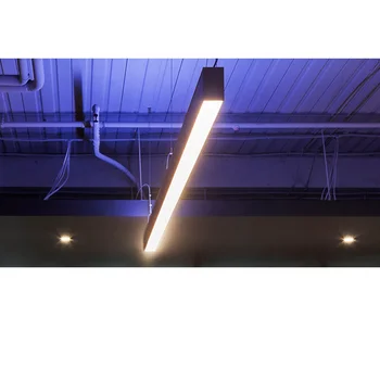 Luxury Trimless Batten Lamp Housing Warehouse Hanging Office Lighting ...