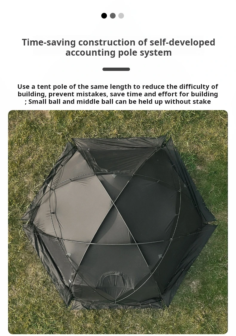 Luxury Portable Foldable Tent - Ideal for All-Season Camping