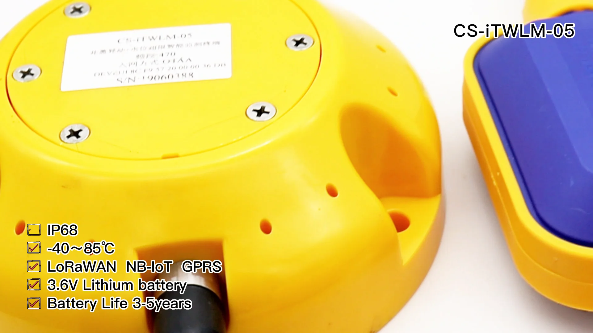 Lorawan Level Sensor Well Water Level Sensor Transmitter Well Cover ...