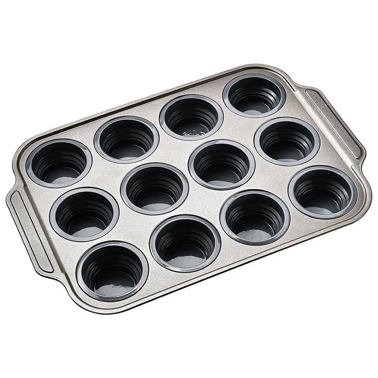 Hot Selling 12 Holes Non-stick Kitchen Cookware Perforated Bread ...