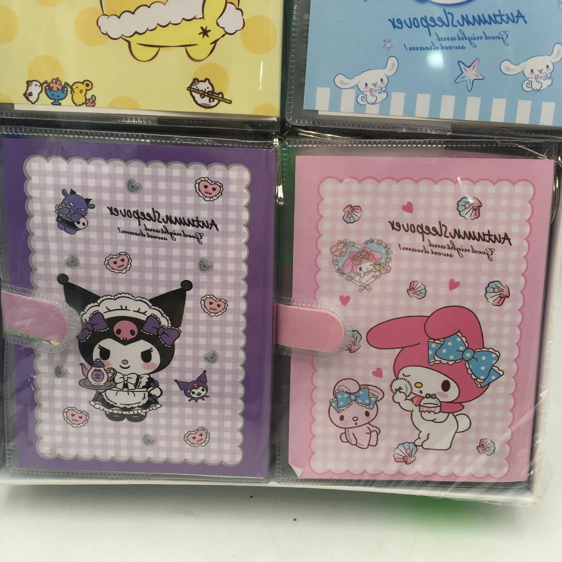 Kuromi Mymelody Cinnamoroll Pompompurin Notebook Stationery Children's ...