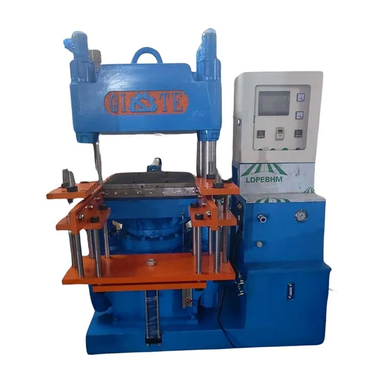 200 Ton Double Head Vacuum Rubber Bottle Stopper High Precision Heating ...