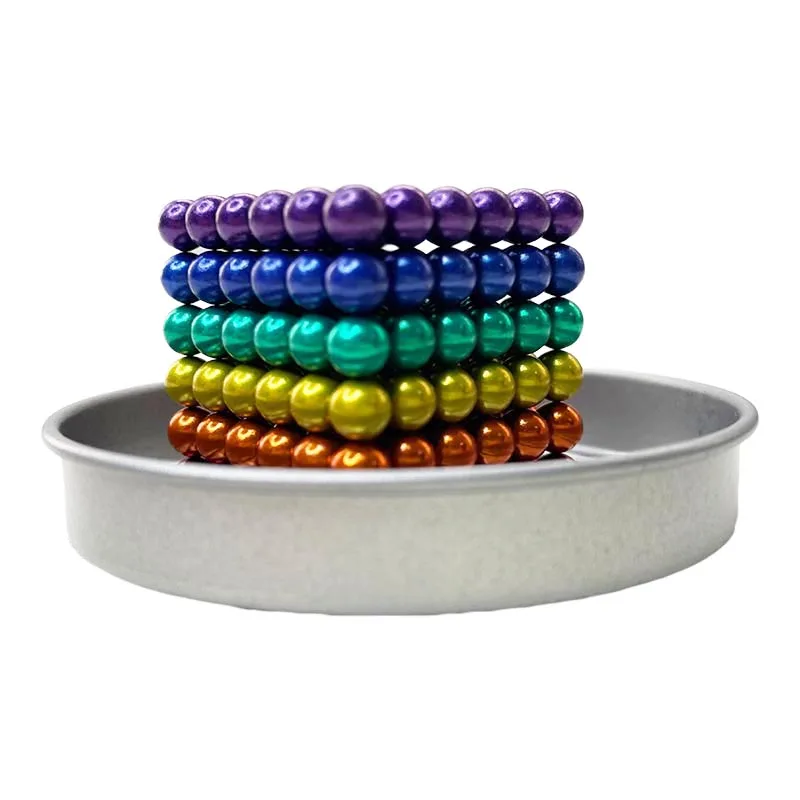 Winchoice Big Size Colorful Neodymium Magnetic Balls Colored Magnetic ...