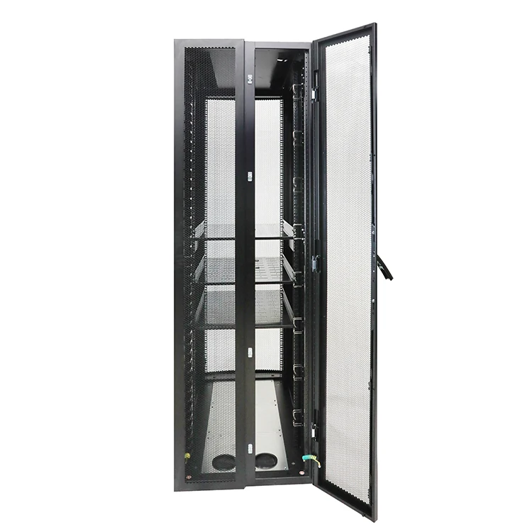 LE 42U Dimensions Server Rack Fireproof Co-location Rack Mount Network Cabinet Enclosure ...
