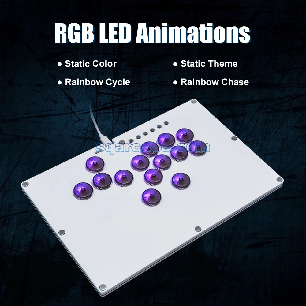 SK Hitbox A4 Version - Mini Arcade Controller for PC