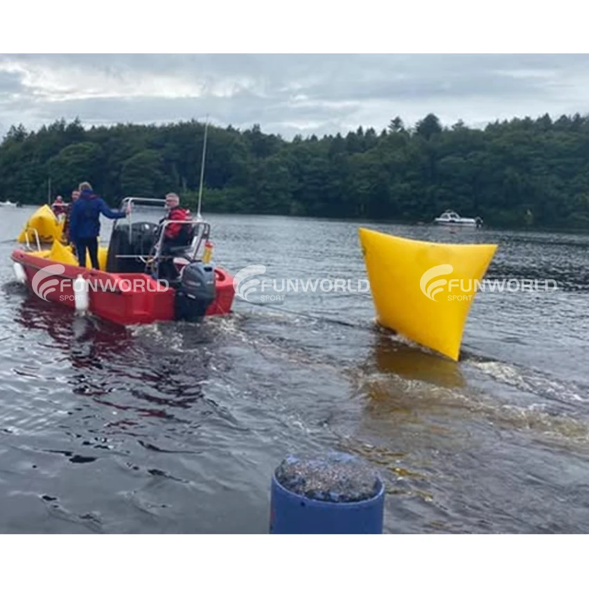 Removable PVC Swimming Race Buoys Floating Marker Water Buoy Inflatable ...