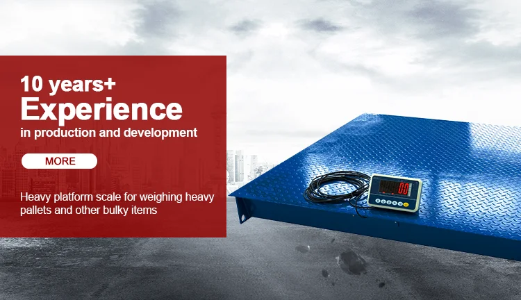 Heavy Industrial Scale 5000kg Electric Digital Platform Floor Scale ...