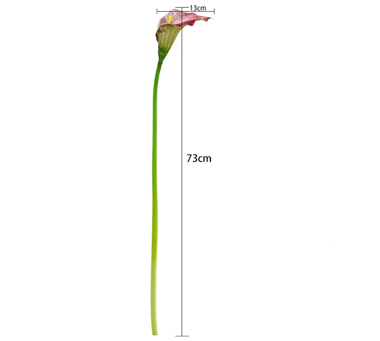 Real Touch Calla Lily EVA Artificial Flowers for Weddings
