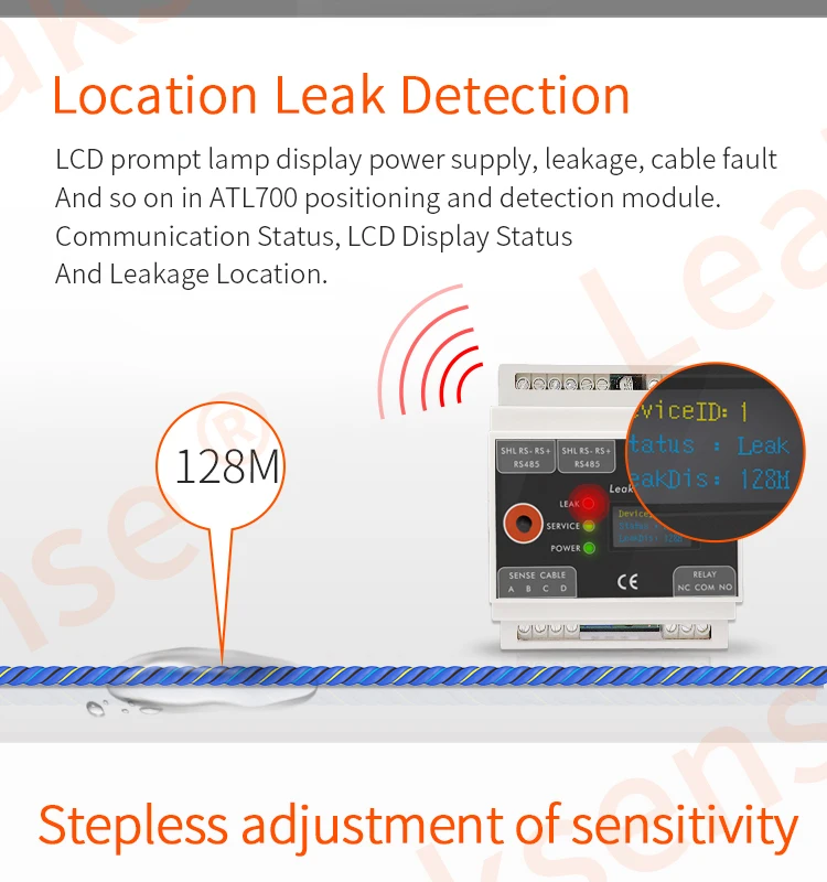 RS485 Alarm Module for Water Detection System - 3 Year Warranty