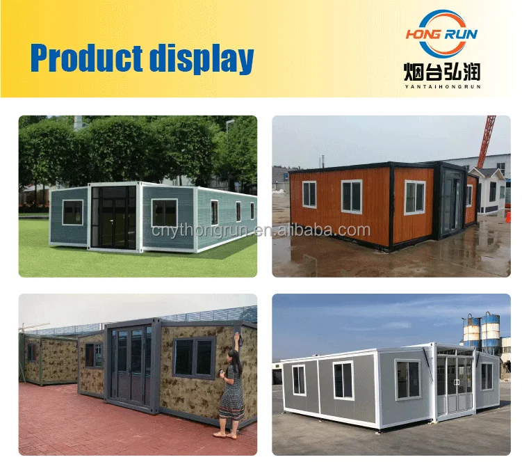 China Modern Modular Steel Expandable Tiny Homes 3 Bedroom Reasonable ...