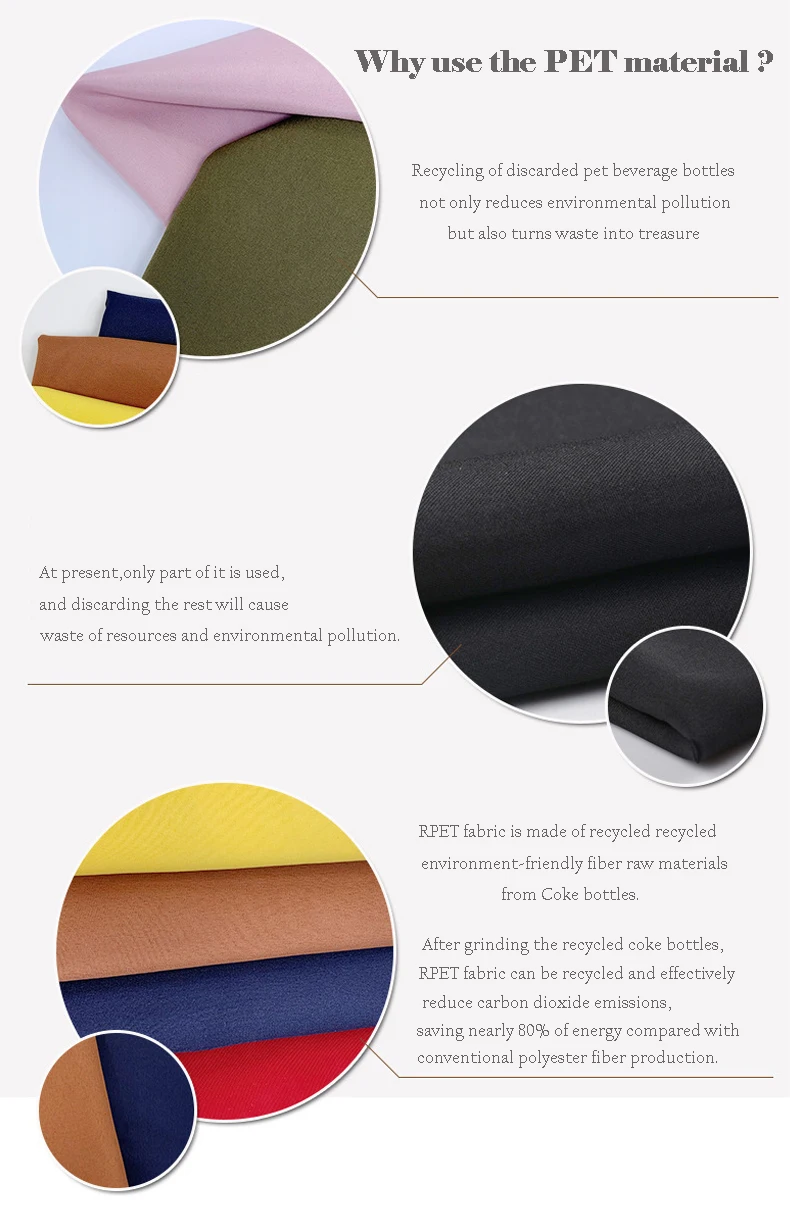 Eco-friendly Recycled Polyester Fabric Rpet Fabric Make Clothes - Buy ... Eco-friendly Recycled Polyester Fabric Rpet Fabric Make Clothes - Buy ...