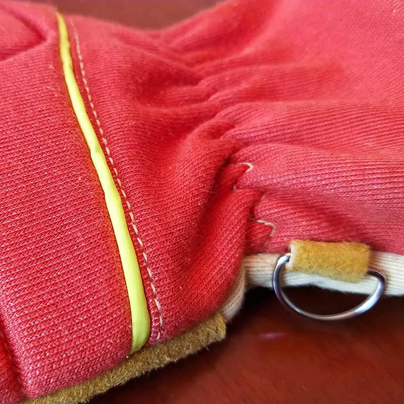 Firefighter Glove Flame Fire Retardant Fighting Clothing Fireman Gloves ...
