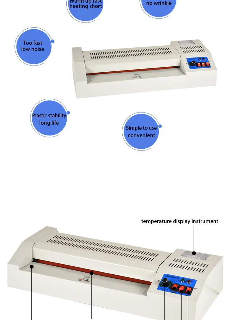 Laminating Machine For A3 A4 Paper Hot Laminating Cold Laminating Buy