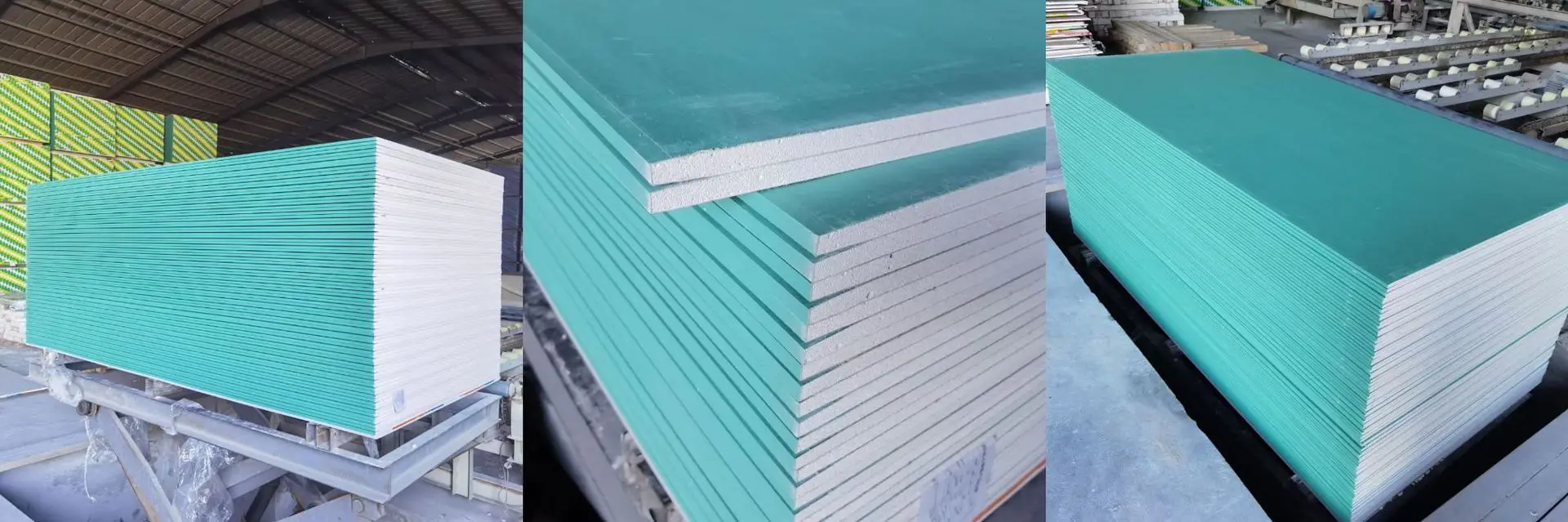 Moisture Resistant 9mm Gypsum Board Partition Non-combustible Gypsum ...