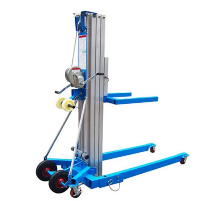 Hand Operated Forklifts High Lift Electric Load Stacker For Trucks Mini ...