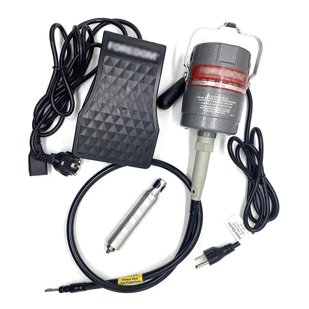 Kinway CC30 Dental Lab Grinder Machine 220V/110V Brass Flex Shaft Motor ...