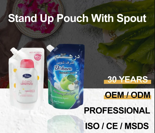 Custom Recycle 500ml 1l Laundry Soap Powder Dishwashing Liquid ...