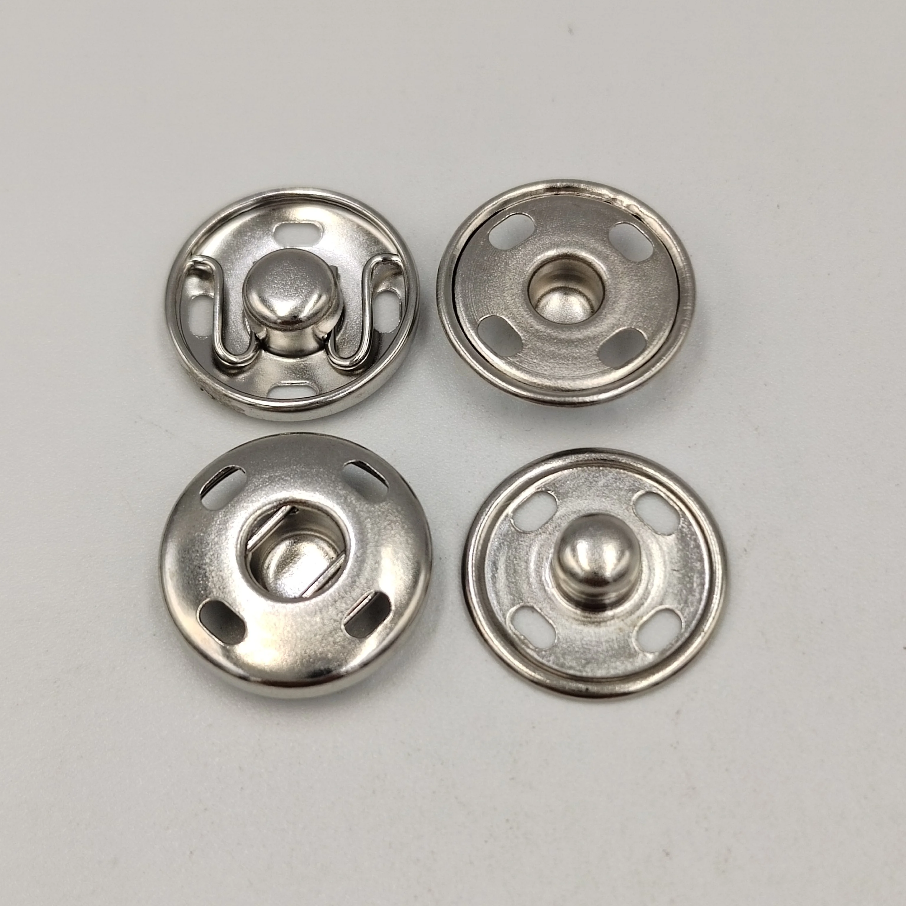 Sew On Metal Snaps For Crafts 2 Piece Snap Together Press Buttons ...