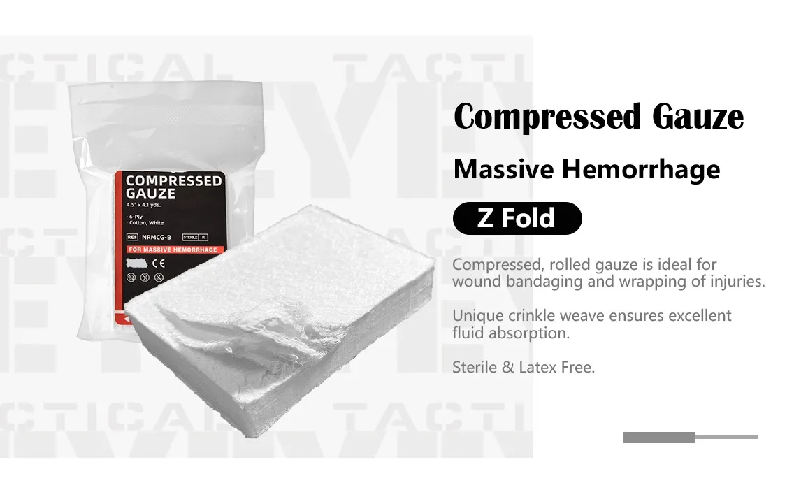 100% Cotton Outdoor Emergency Medical Trauma Yeye Tactical Elastic ...