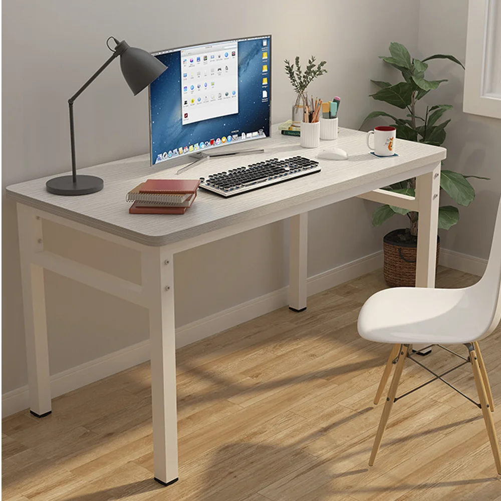 Bjflamingo Computer Desk Simple Bedroom Desk Home Student Desktop Desk ...