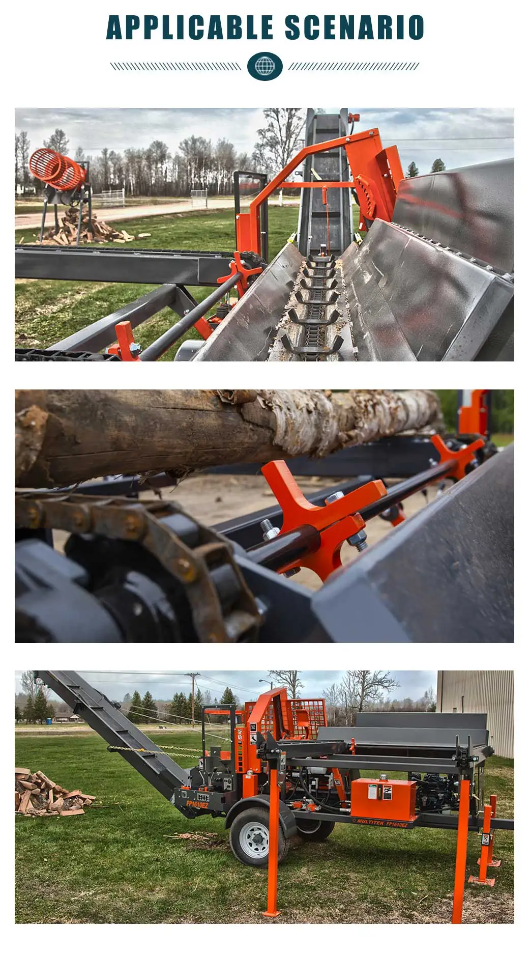 Cheap Firewood Processor Small Firewood Processor For Sale Log Splitter ...