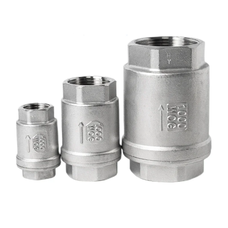 Stainless Steel Vertical Check Valve DN10 to Dn80