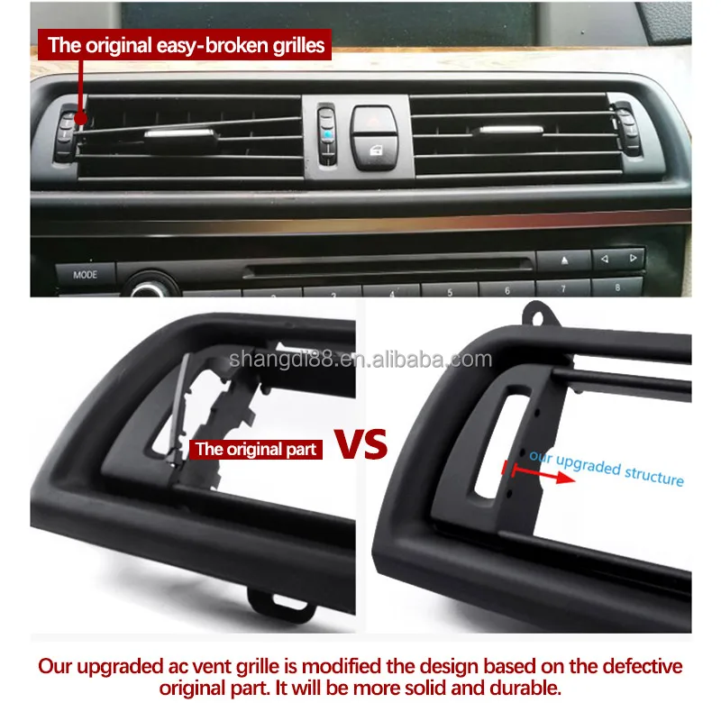 Wholesale Top Quality Central Chromed Fresh Air Ac Vent Grille For Bmw ...