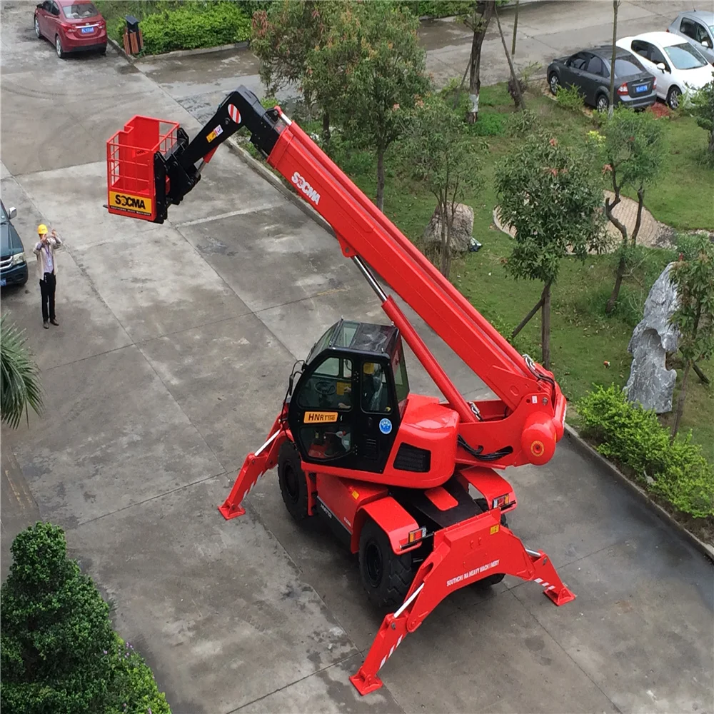 Top Brand 4ton Multi-Purpose Rough Terrain Telehandler