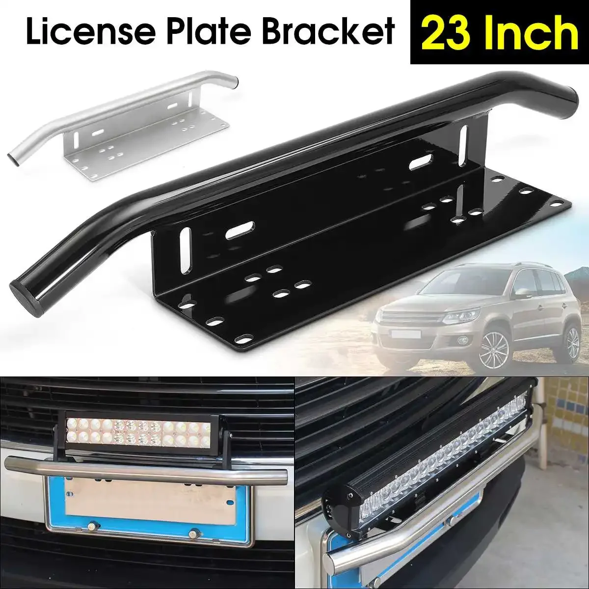 Universal License Plate Frame Off Road Accessories Front Frame For Car ...