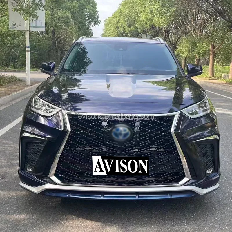 Highlander 2021 2022 Pp Abs Parts Bumpers Upgrade To Lexus Lx600 ...