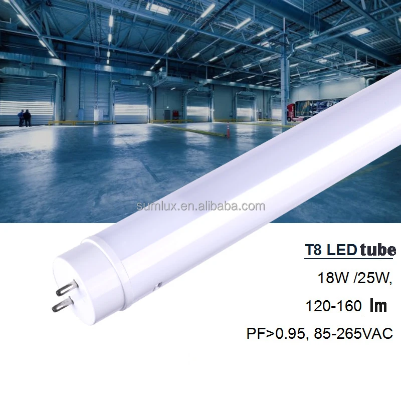 360 Degree LED Tube Light Bulb - T5/T8 for Offices, 85-AC100-240V, 5 ...