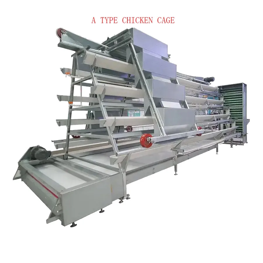 A-type Layer Chicken Cage - Durable & Efficient Poultry Equipment