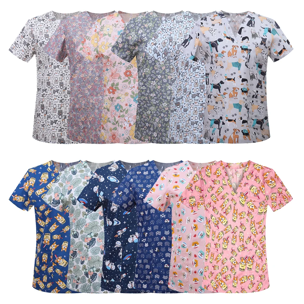 Scrubs De Uniforms Sets Scrub Uniforms Medical Para Mujeres for Women ...