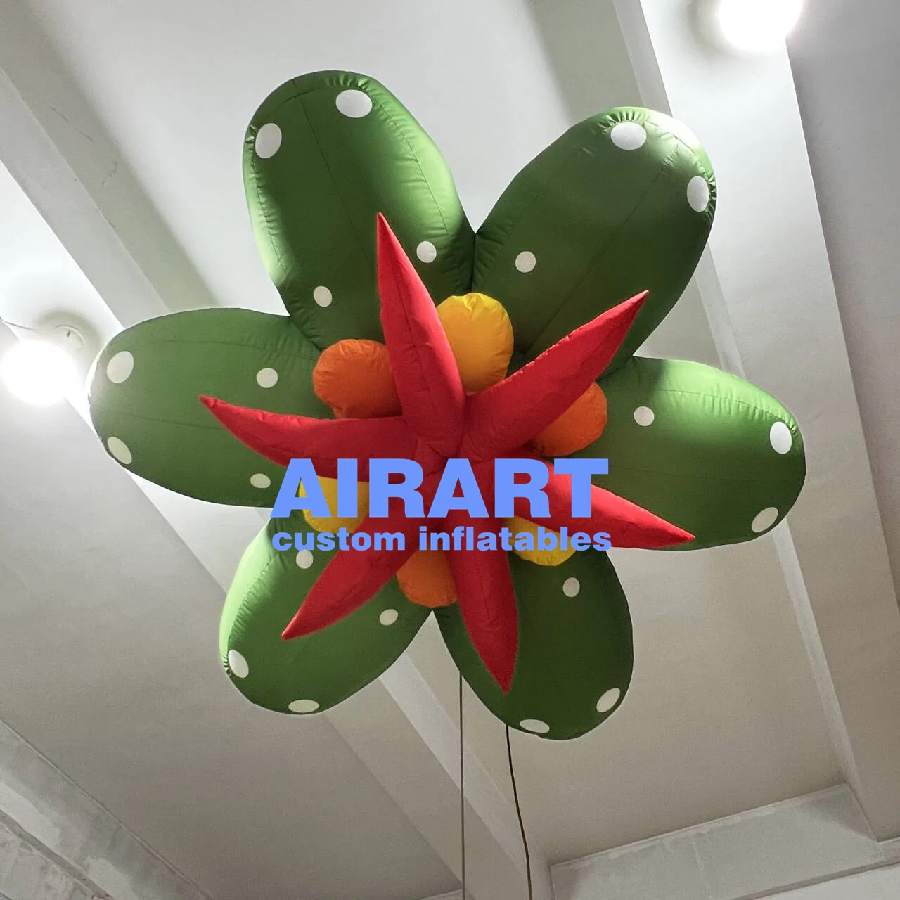 Purple Inflatable Lotus Flower Model Inflatable Artificial Flower ...