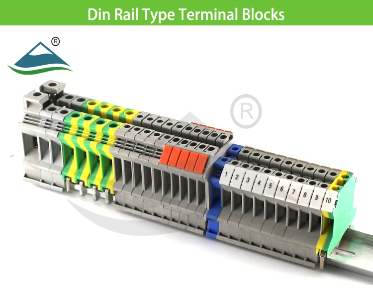 Pulg-in Spring Terminal Blocks Pcb Screw Electrical Connectors ...
