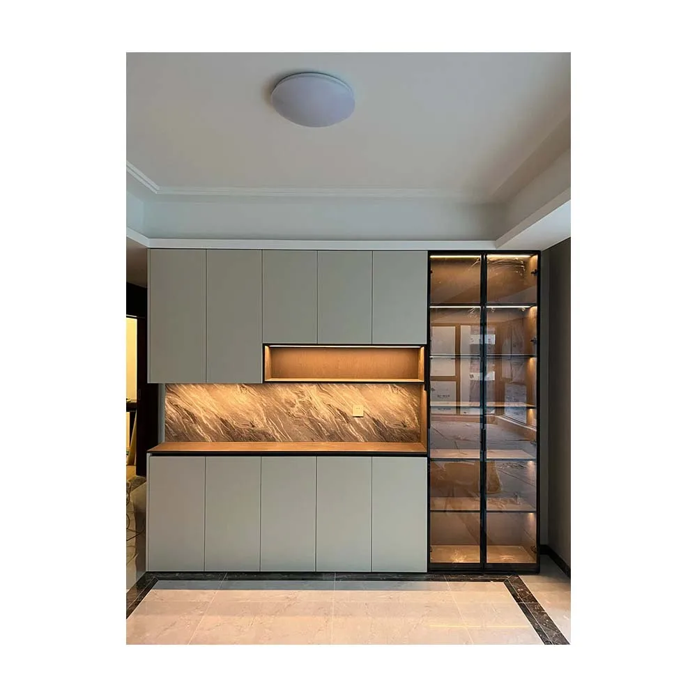 Modern Storage Cabinet Kitchen Pantry Cabinet Design - Buy Mdf Kitchen ...