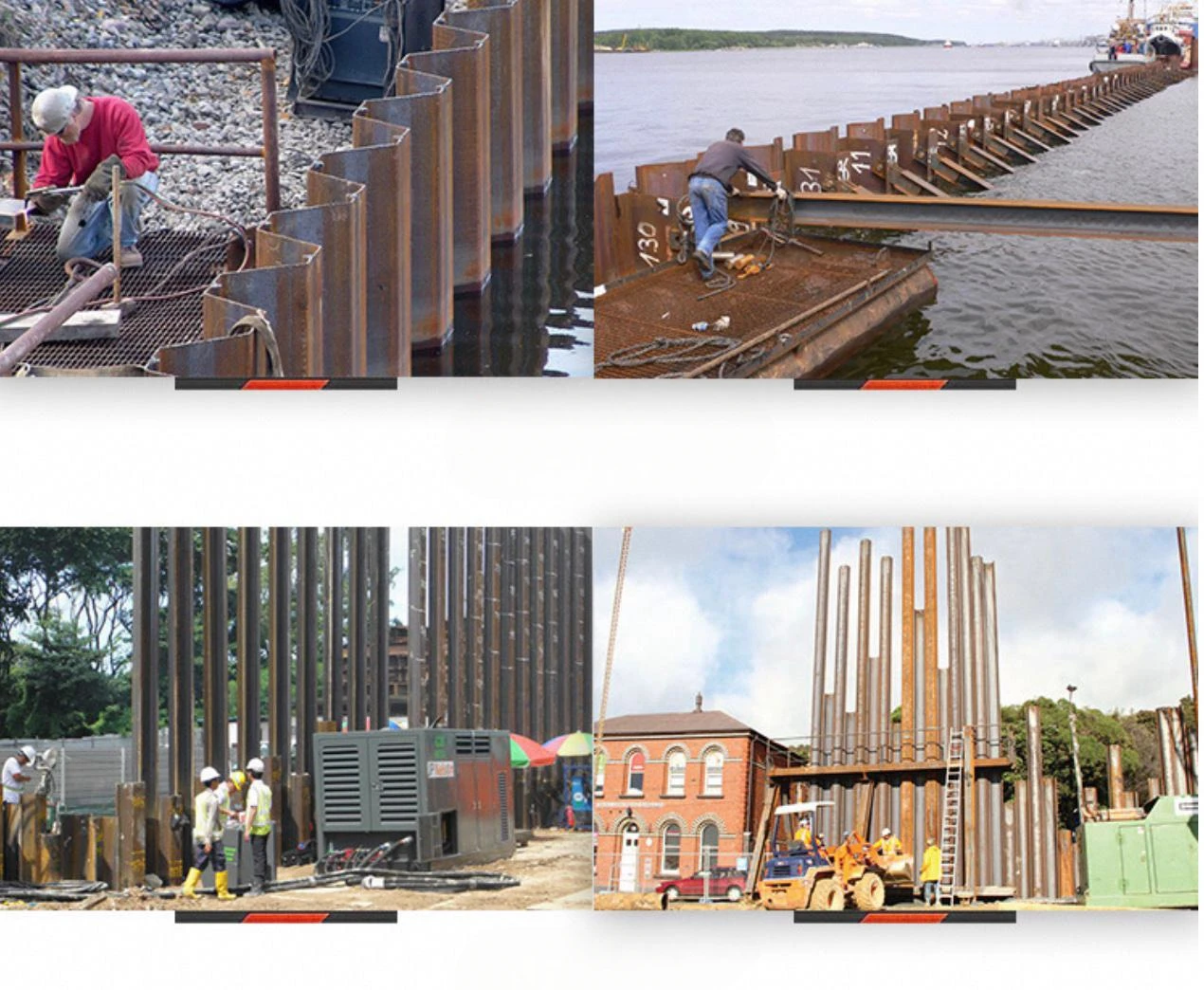 S235JRC S275JRC S355JOC Sheet Pile Steel - Durable & Versatile