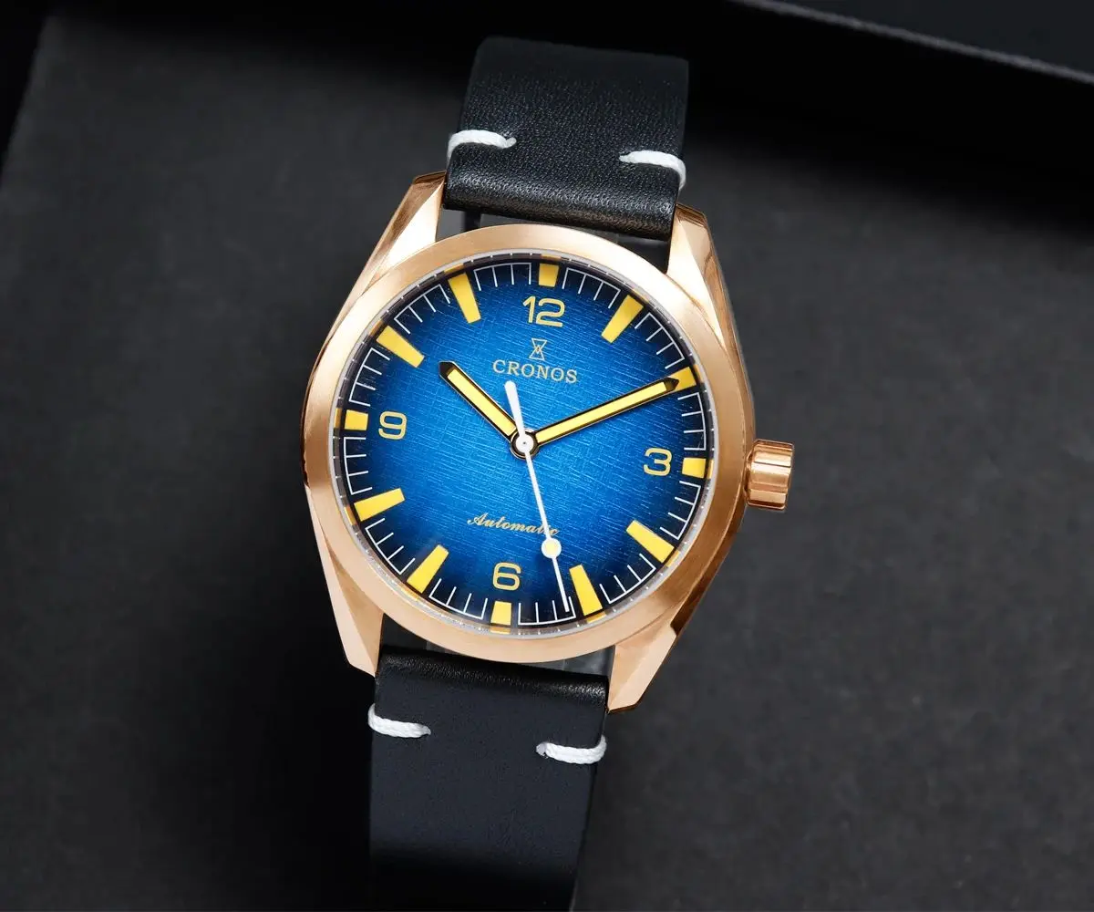Cronos Diver Men Watch - Bronze Cusn8 Automatic PT5000