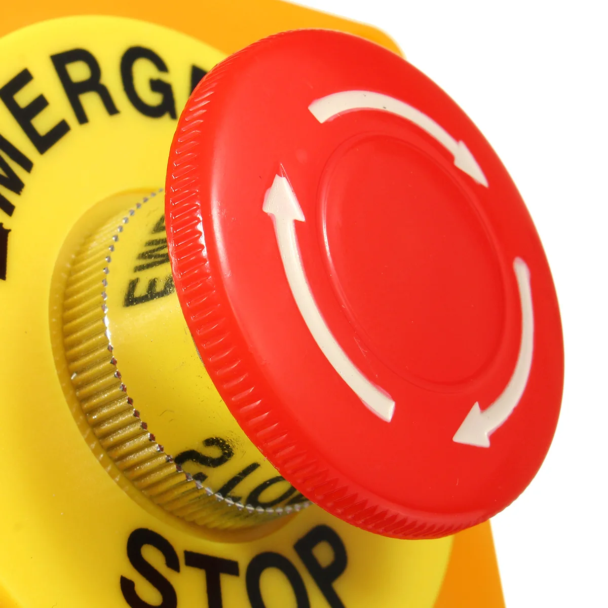 22mm Emergency Stop Push Button Switch with Box 1 NO 1 NC 10A 660V