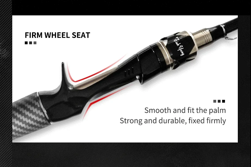 SEASIR Fishing Rods - Carbon Fiber Lure Spinning Baitcasting