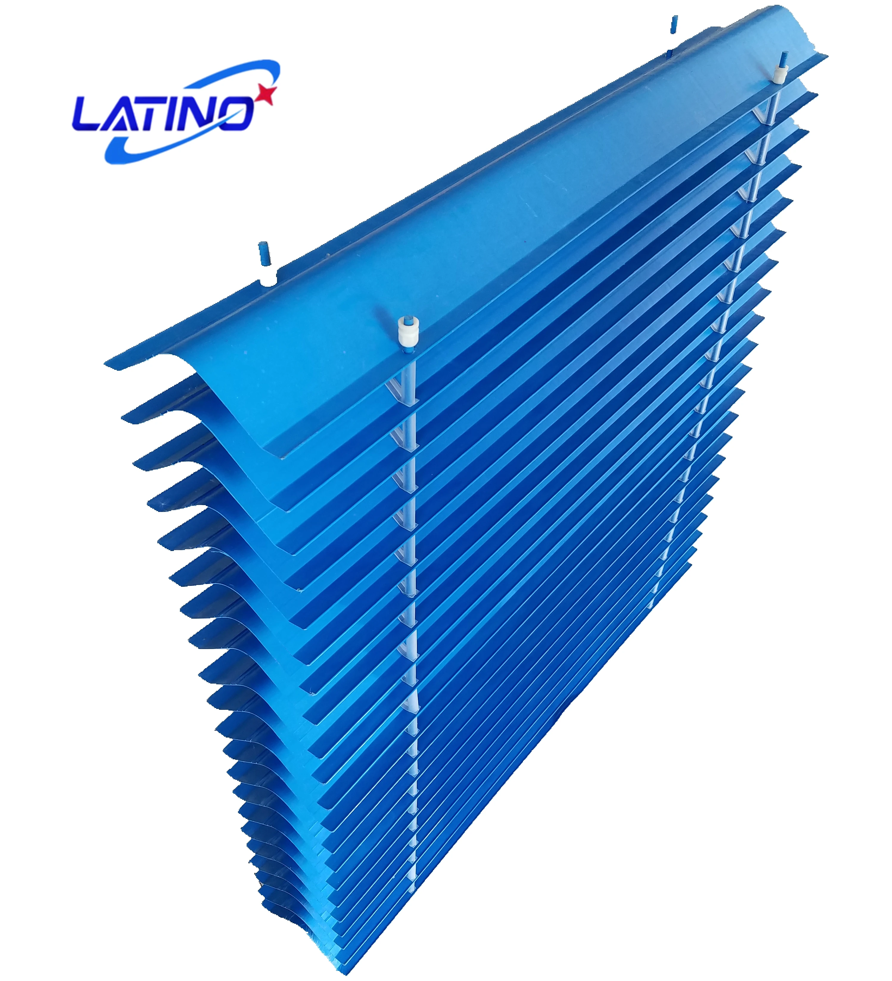 120 mm or 160 mm Water Treatment Counter Flow Cooling Tower C Wave PVC ...