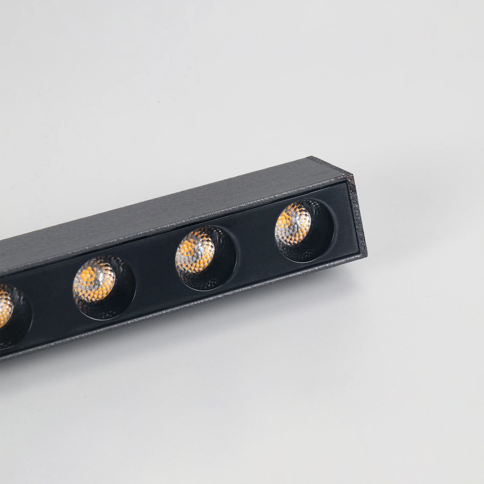 Modern Office Led Linear Light 22x18mm Slim Size Anti-glare Strobe ...