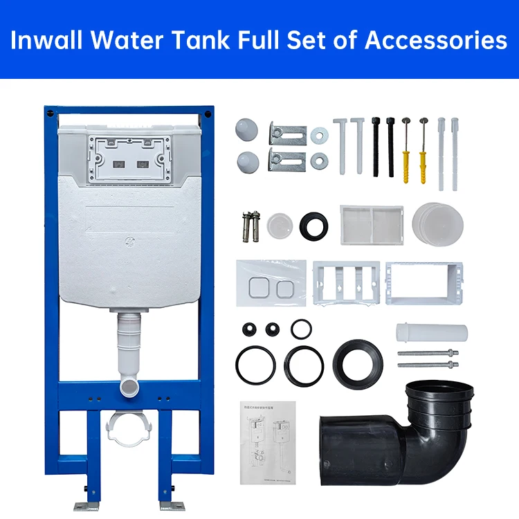 Wall Mounted Toilet Concealed Cistern Sanitary Plastic Hdpe Flush Tank ...