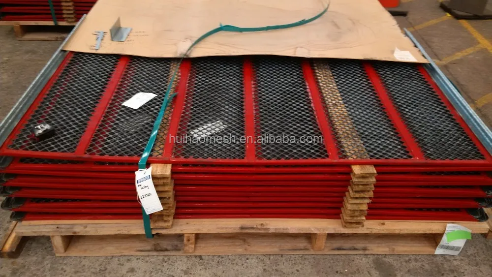 Mine Industry Poly Ripple Screens With Crimped Wire Self Cleaning ...