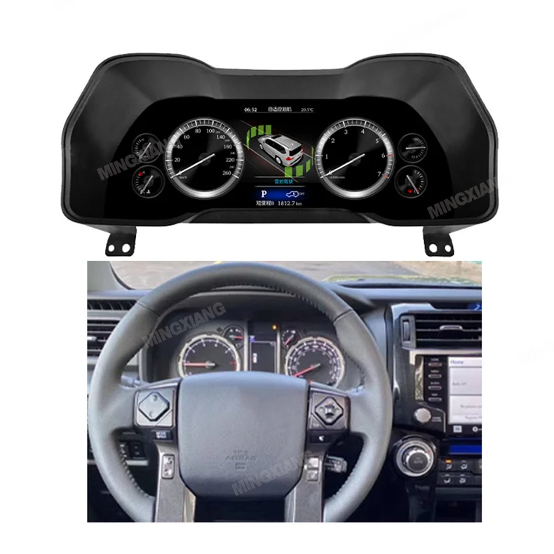 Digital Dashboard Virtual Instrument Cluster CockPit For Toyota 4Runner ...